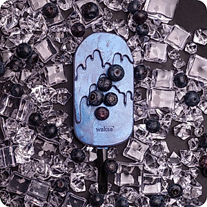 wakse Blueberry Hard Wax Pop 1 Count (Pack of 1)