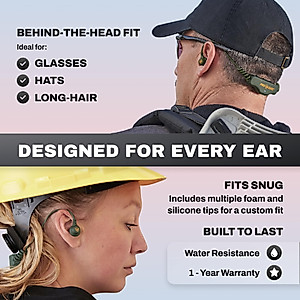 Pro Ears Stealth 28 Ear Plugs for Shooting, Electronic Ear Protection for Shooting, Shooting Earbuds, Shooting Ear Buds, Hearing Protection, Shooting Hearing Protection