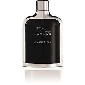 Jaguar Classic Black Eau De Toilette Spray 3.4 Oz/ 100 Ml for Men By 3.4 Fl Oz
