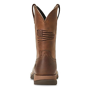 Ariat Anthem Patriot Western Boot Distressed Brown 2