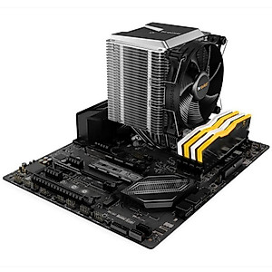 be quiet! Shadow Rock 3 190W TDP CPU Cooler | Intel 1700 1200 2066 1150 1151 1155 2011-3 Square ILM | AMD AM4 Silver | BK004