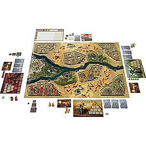 Matagot Kemet Blood and Sand Board Game (Revised Edition) | Strategy Board Game for Teens and Adults | Ages 14 and up | 2 to 5 Players | Average Playtime 90 Minutes | Made by Matagot