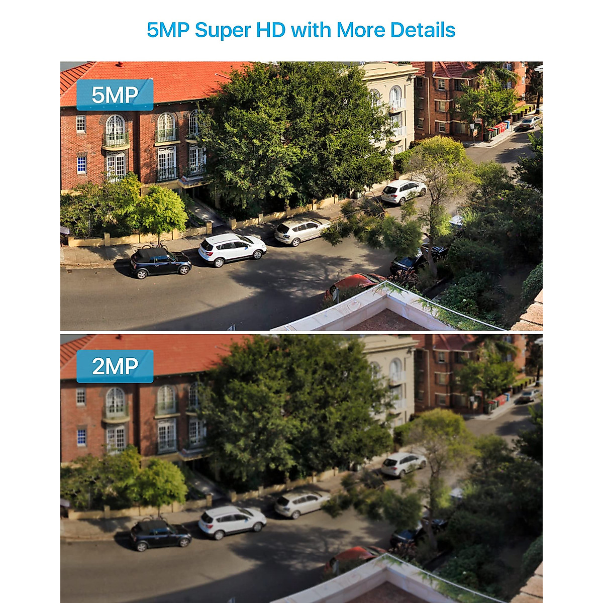 ZOSI ZG2615E 5MP PoE IP Camera Bullet Camera with Night Vision for Outdoor Indoor Power Over Ethernet Surveillance System,Only Work with ZOSI PoE NVR,ZR16DK,ZR08EN,ZR08DN,ZR08PN