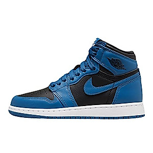 Jordan Youth Air 1 Retro High OG GS 575441 404 Dark Marina Blue - Size 5.5Y