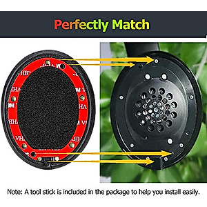 Beats Studio 3 Ear Pads, BUTIAO Replacement Protein Leather Earpads Memory Foam Ear Cushion Cups Repair Parts for Beats Studio 3 Studio 2 Wireless Wired Headphones by Dr.Dre - Shadow Gray