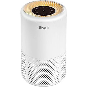 LEVOIT Air Purifiers for Home Allergies and Pets Hair, Filter for Allergies, Quiet Filtration System in Bedroom, Removes Wildfire Smoke Odor Dust Mold, Night Light & Timer, Vista 200 , White
