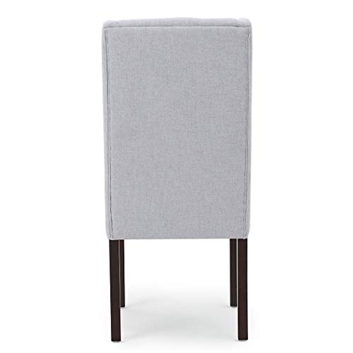 Christopher Knight Home Rory Fabric Dining Chairs, 2-Pcs Set, Light Grey Blue