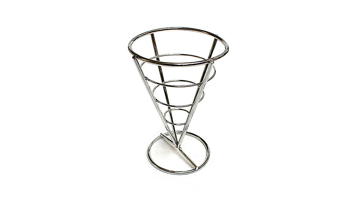 Stylish French Fry Stand Set - BESTonZON Cone Holder