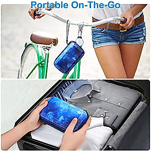 Fintie Carrying Case for Nintendo 2DS XL/New 3DS XL LL, Protective Hard Shell Portable Travel Cover Pouch for New 3DS XL LL/New 2DS XL Console with Slots for Games & Inner Pocket (Starry Sky)