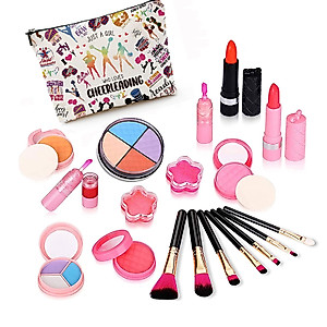 Cheer Stuff Cheerleader Cheer Bag Funny Cheerleader Gifts Cheerleading Girls Gift Christmas Birthday Gifts for Women Her Female Girls Cheer Team Merchandise - Peace Love Cheerleading