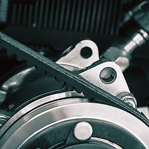 HARFINGTON 13x890 Cogged V-Belts AX Section Drive Raw Edge Belt 890mm Inner Girth 13mm Width 9mm Thickness EPDM for Power Transmission