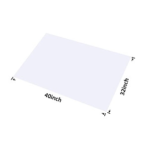 Overmonup 20Pcs 32x40 Inches Clear Plastic storage Bags for Dustproof,Moistureproof finishing the quilt,Moving and packing and More