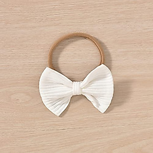 Aalizzwell Preemie Baby Girls Clothes Short Sleeve Bloomer Shorts Ribbed Summer Outfit White Premature