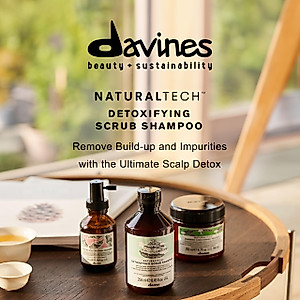 Davines Naturaltech DETOXIFYING Scrub Shampoo, Deeply And Gently Cleanse Hair And Scalp, 8.45 Fl. Oz.