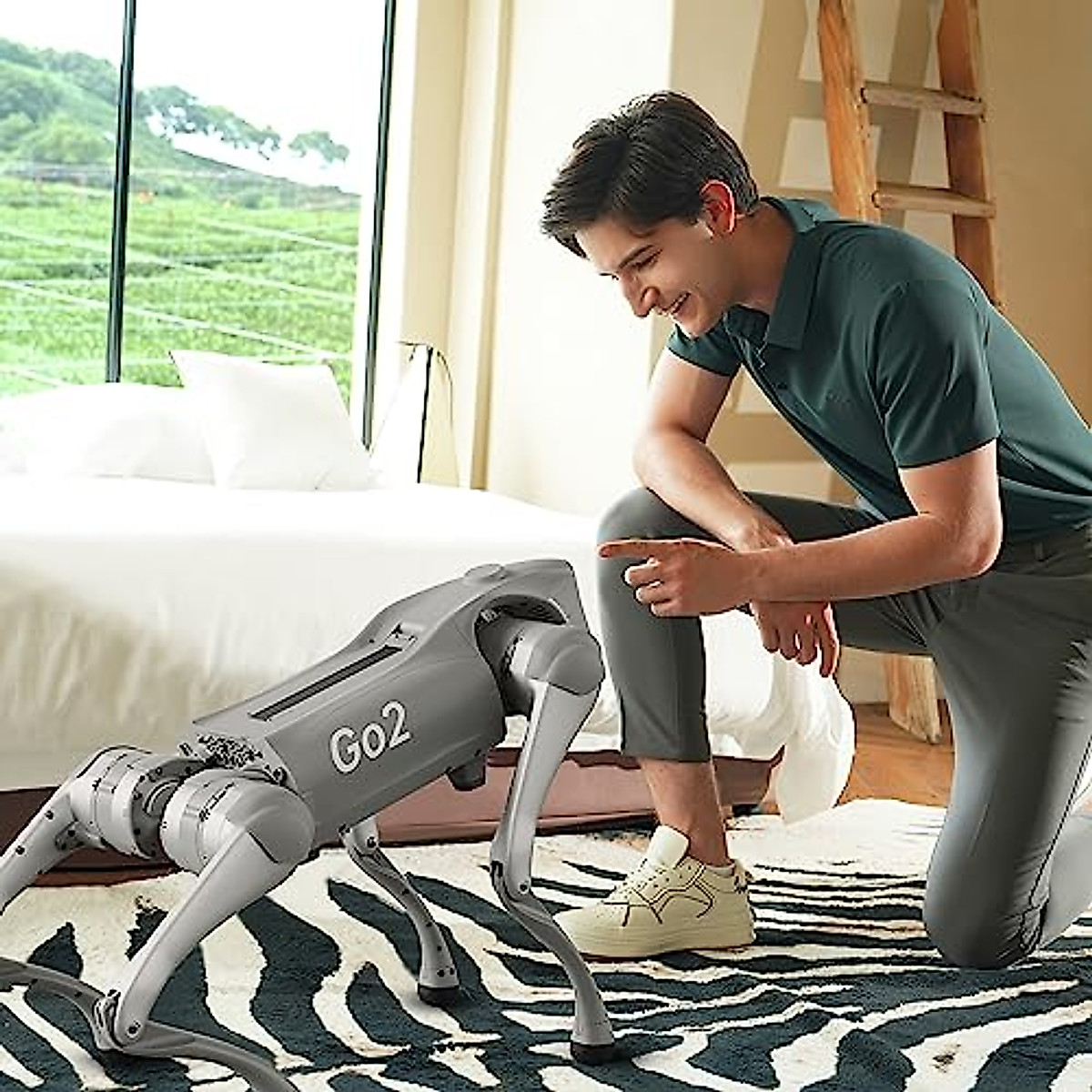 Unitree Go2 Robot Dog Quadruped Robotics for Adults Embodied AI (Go2 Air)