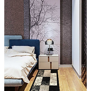 Gloria Non Slip Stain Resistant Rubber Back Kitchen Rug Kitchen Runner Kitchen Mat Carpet for Kitchen (KitchenSet, 2702)