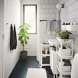 HIEEY 2 Pack Under Sink Organizer,2-Tier Bathroom Organizer,Multi-Purpose Under Sink Shelf Organizer,Bath Collection Baskets with Hooks for Bathroom Kitchen Countertop and Cabinet