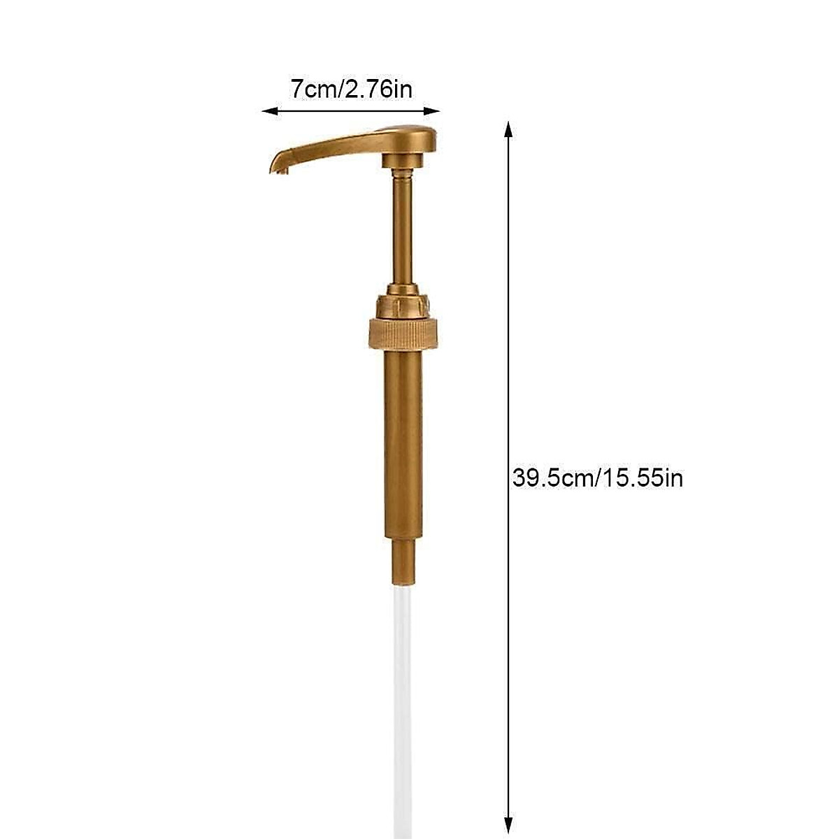 Torani and DaVinci fit Syrup (25.4 oz-750ml) Pump - Pack of 2
