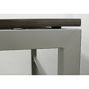 NBF at Work 6'x 3' Conference Tables - Laminate Conference Room Tables - Durable Office Meeting Table - Training Tables for Brainstorming Collaboration Sessions (32.02"D x 71.61"W x 29.25"H, Brown)