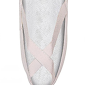 Wear Moi Vesta Stretch Canvas Ballet Slippers, Dark Pink, Size 37M EU/ 6 US (WMVESDPI37)