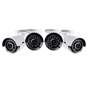 Lorex LBV8531 4K Ultra High Definition Bullet Security Camera with 135ft Color Night Vision (4-Pack)