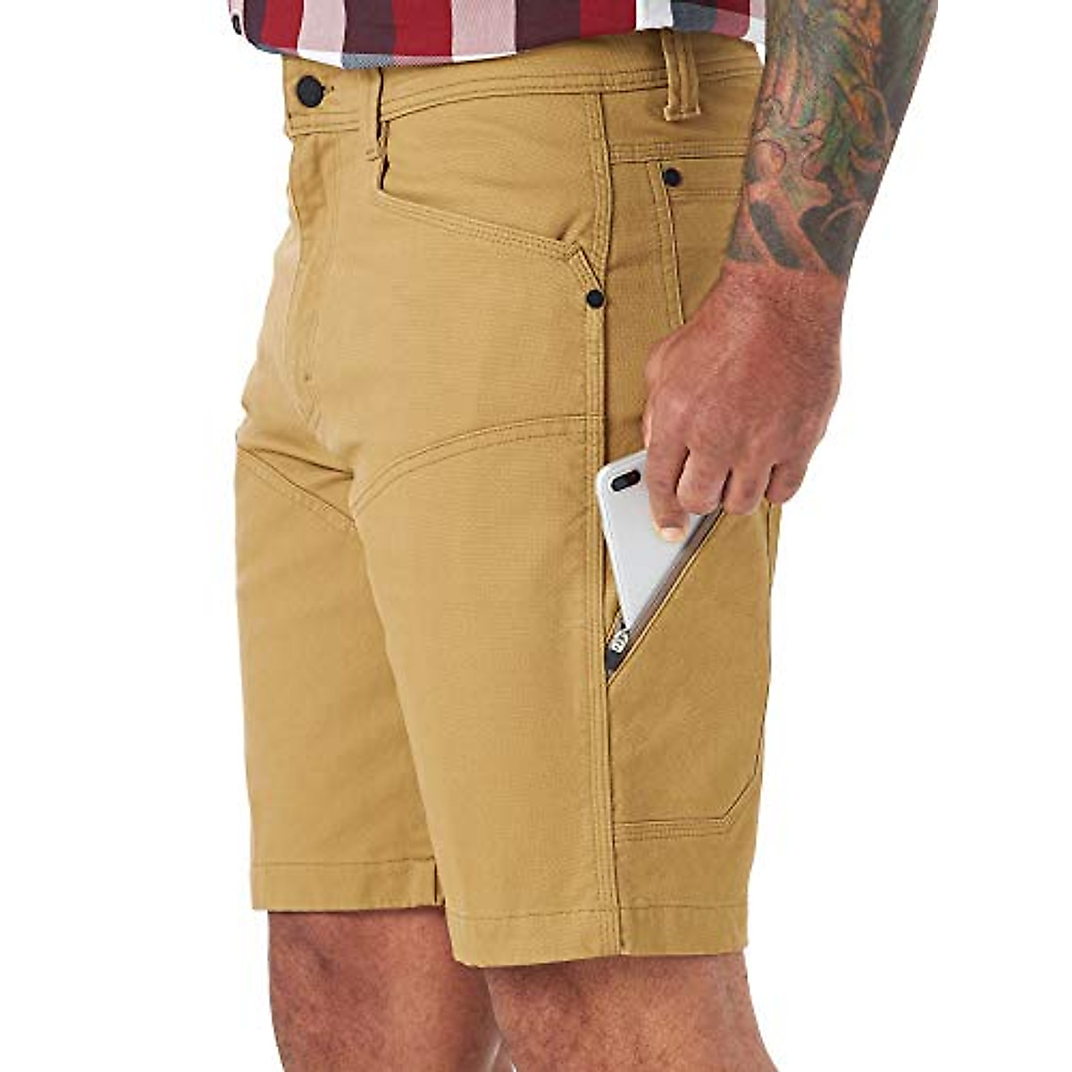 ATG by Wrangler Men's Reinforced Utility Shorts, Kelp, 46