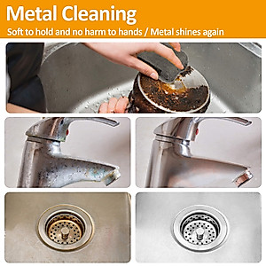 MAQIHAN Steel Wool Pads 0000 15PCS - Steel Wool Roll Glass Wood Fabric Metal Extra Fine Steel Wool 0000 Polishing Chrome Glass Polishing Pads Wool Steelwool Mice Control Weep Hole Covers Walls Fill