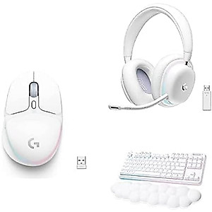 Logitech G705 Wireless Gaming Mouse + Logitech G715 Wireless Mechanical Gaming Keyboard Tactile + Logitech G735 Wireless Gaming Headset