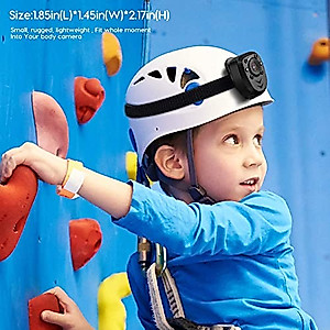 Mini Body Camera Video Recorder Built-in 128GB Memory Card with Night Vision IR & Loop Record HD 1080P, 4-6 HR Battery Life Wearable Police Cam for Home, Outdoor, Law Enforcement, Security Guard