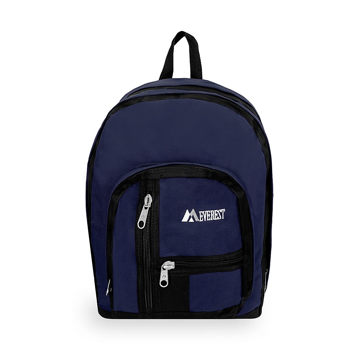 Everest Double Main Compartment Backpack, Navy, One Size