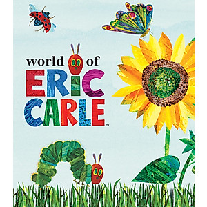 Carson Dellosa Education The World of Eric Carle Early Learning Poster Set, Colorful Shapes, Colors, Alphabet, Numbers, Days of the Week, Months of the Year, and Motivational Classroom Posters (7 pc)