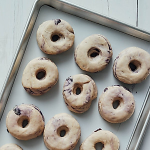 GIR: Get It Right Premium Silicone Baking Mat - Non-Stick, Heat Resistant for Cooking, Baking, and Mixing - Half Sheet, Slate