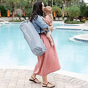 Baby Delight Go with Me Venture Portable Chair | Indoor and Outdoor | Sun Canopy | 3 Child Growth Stages | Canyon Rose