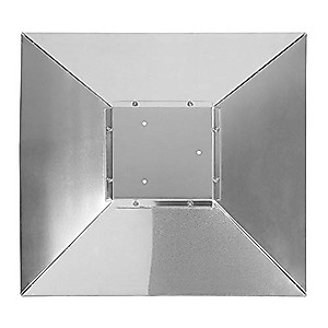 Fire Sense 62023 31-1/2" Square Patio Heater Reflector Shield Replacement Patio Heater Heat Shield Top Part For Outdoor Heaters Fits With Model 60951 & 60950