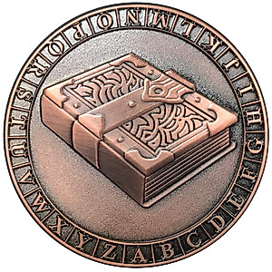Mythic Nation Alphabet RPG Dice Coin