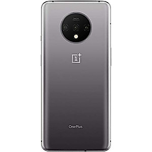 OnePlus 7T HD1907 128GB 4G LTE Triple Camera, Single Sim (Renewed) (Frosted Silver, T-Mobile Locked)