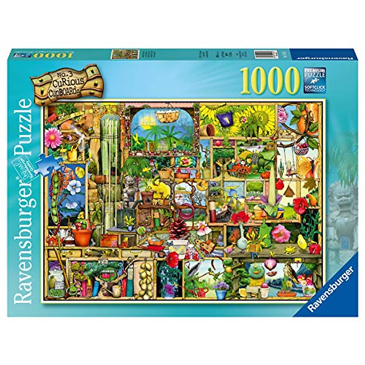 Ravensburger The Gardener's Cupboard - 1000 Piece Jigsaw Puzzle for Adults | Unique Piece Design | Anti-Glare Surface | Perfect Fit Technology | FSC Certified Materials