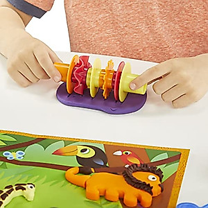 Play-Doh Animal Adventure Set, Arts and Crafts Toys for 3 Year Old Girls & Boys, 45 Tools, 10 Cans (Amazon Exclusive)