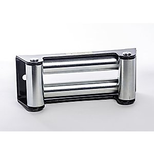 HiGear Heavy Duty ALFA Wheels 10" Winch Roller Fairlead - 8000-17,500 LB for Recovery Off Road Truck