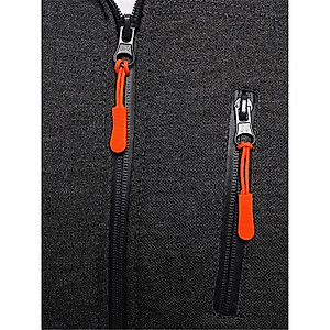 Orders Men's Hoodies Zip Up Lightweight Casual Sweatshirts Jackets Long Sleeve Sport Outdoor Pockets Hoodie Trendy Clothes Generic