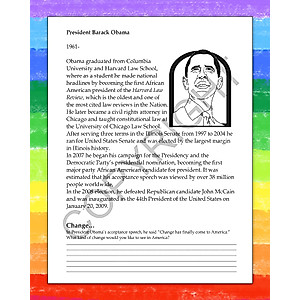 ZOCO - Black History Educational Coloring Books (25 Bulk Pack, Without Crayons) - African American History Month Handout - Games, Puzzles, Activities for Kids