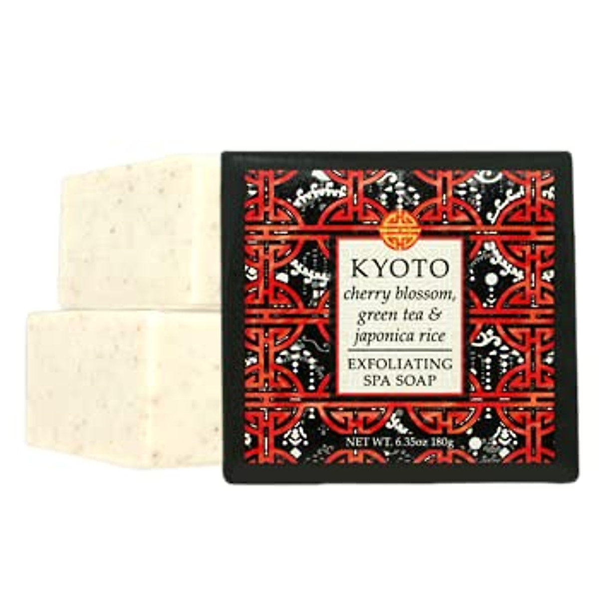 Greenwich Bay Destination Exfoliating Spa Soaps 7 Piece Set of 6.35 Ounce Bars - Travel to London, Kyoto, Tahiti, Paris, Fiji, Morocco, and Sicily without leaving your home!