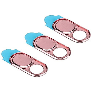 Andraw Valentine's Day Present Easy to Install Webcam Protect Sticker, Camera Protect Sticker, for Phone Smartphone Len(Pink)