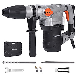 1-9/16" SDS-Max Heavy Duty Rotary Hammer Drill with Vibration Control, Safety Clutch,13 Amp 3 Functions Demolition Rotomartillo for Concrete