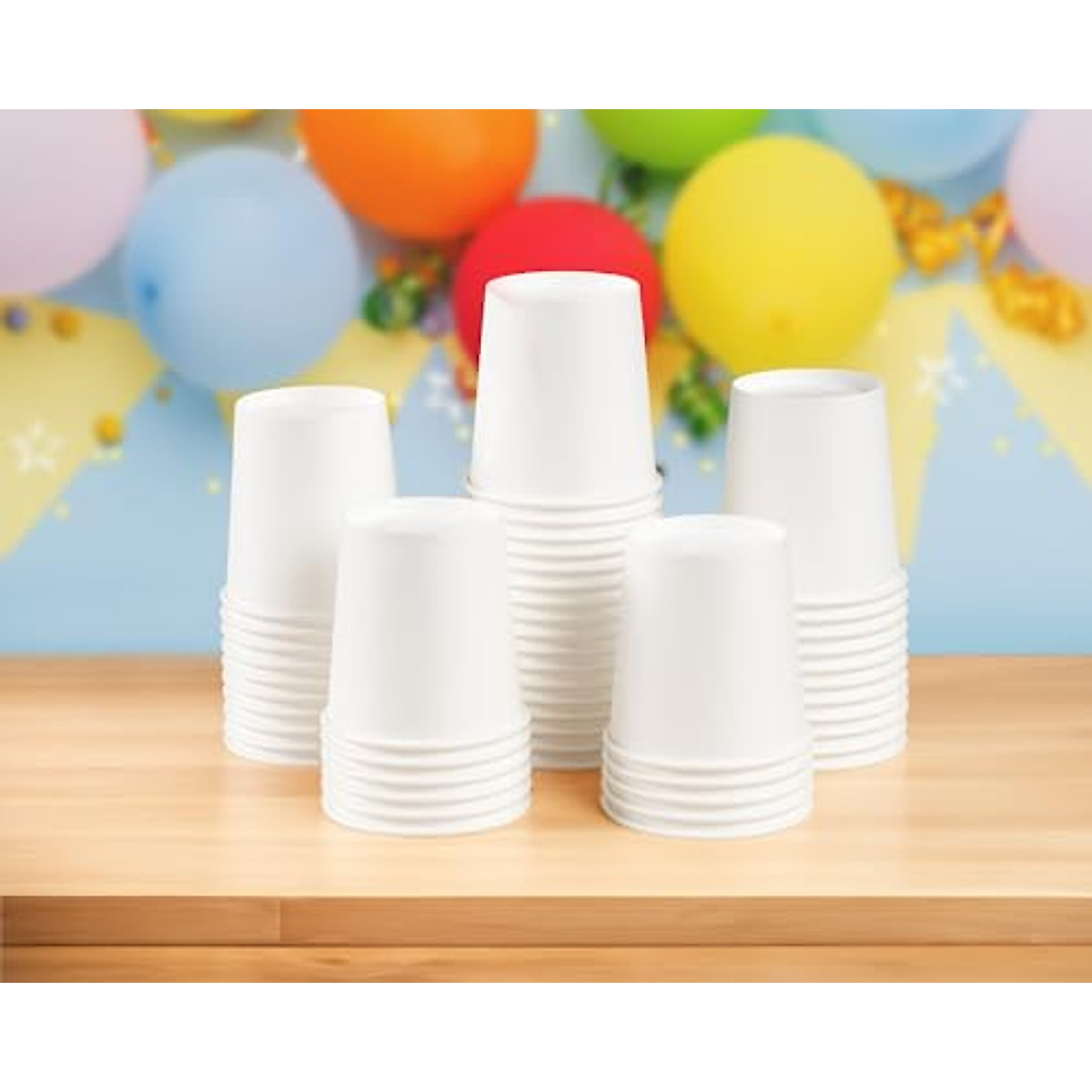 Rupert and Jeoffrey's Trading Co. Paper Cups Disposable, Hot Coffee Cups (50, 4 oz.)