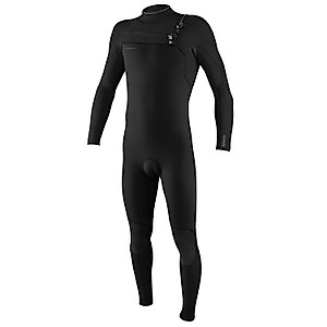 O'Neill Hyperfreak 4/3 mm Chest Zip Full Black/Black MS (5'6"-5'8", 140-160 lbs)
