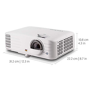 ViewSonic PX727HD 1080p Projector with RGB 100% Rec 709, ISF Certified, Sports Mode and Low Input Lag for Home Theater and Gaming (Renewed)
