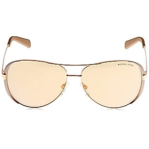 Michael Kors MK5004 Chelsea Rose Gold One Size+ BUNDLE with Designer iWear Eyewear Care Kit