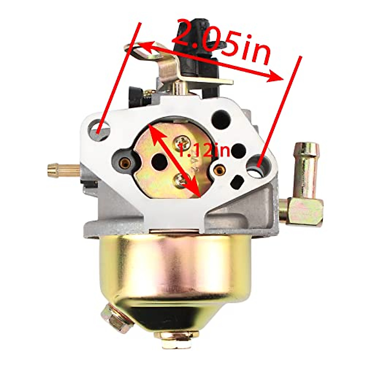 partszen 951-14024 Carburetor with 754-0419 Belt for MTD Cub Cadet Troy Bilt 751-11193 951-11193 951-14024A Carb New with Primer Bulb with Fuel Line Filter with Shut off Valve