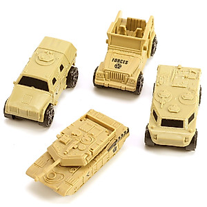 47 Pieces Military Base Set, Army Men Playset with Vehicles Accessories,Soldier Army Men and Play Map,Mini Army Toy Tank,Warplane,Helicopter Playset Plastic Christmas Toys Gifts for Kids Boys